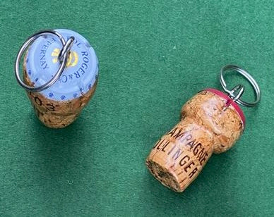 Champagne Cork Keyring – The Little Lamp Company